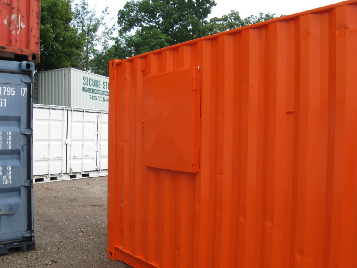 20′ with Construction Shutter | Secure Store