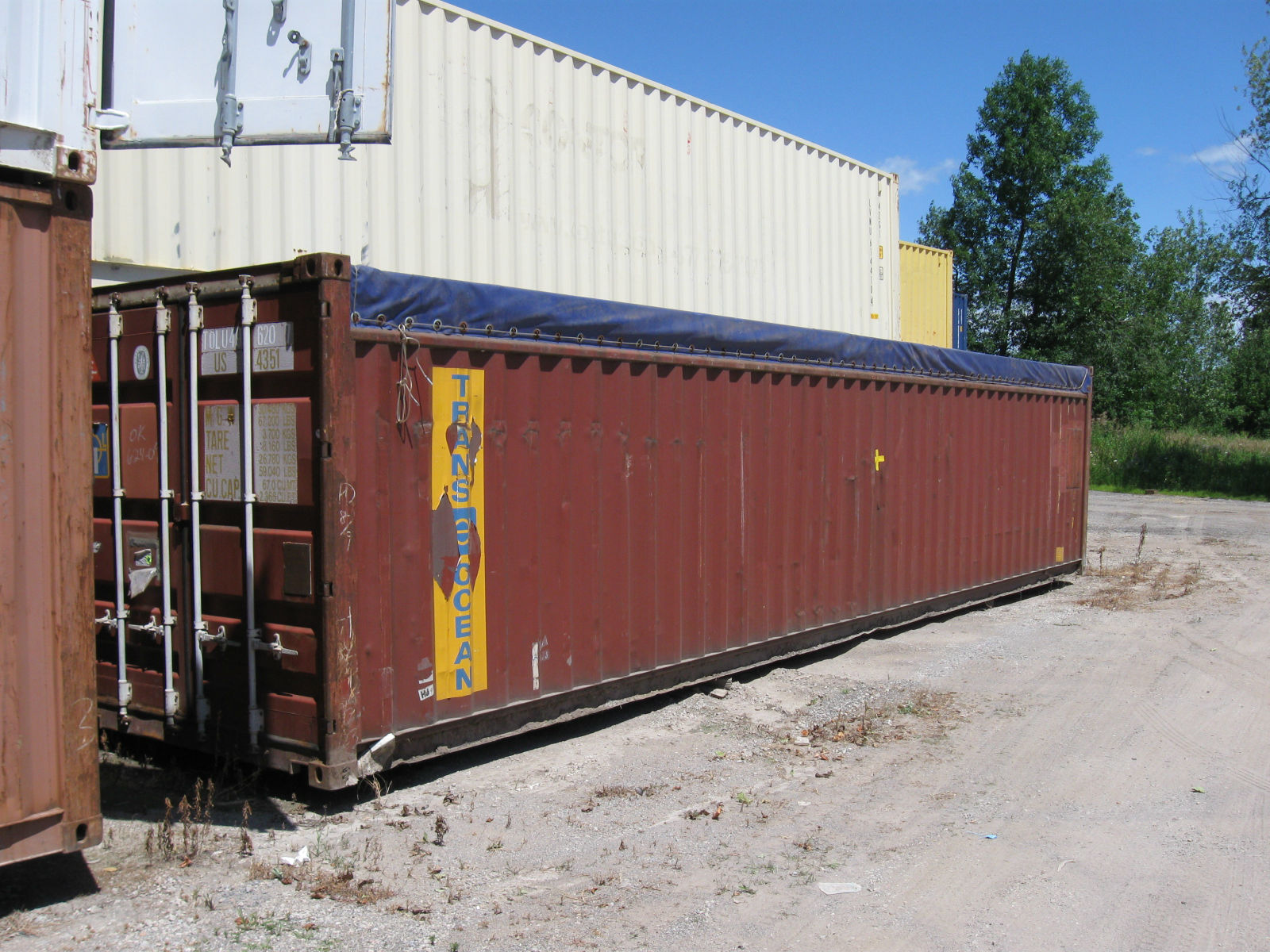 40′ Open tops | Secure Store