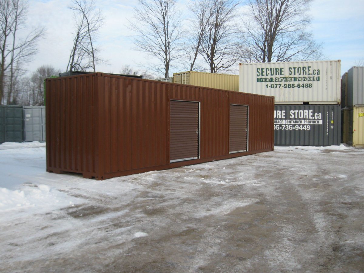 40′ with 2 – 6′ Rollup Doors 004 | Secure Store